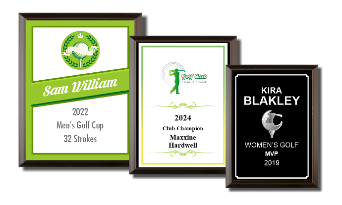 Golf Plaques | A-1 Awards, Inc.