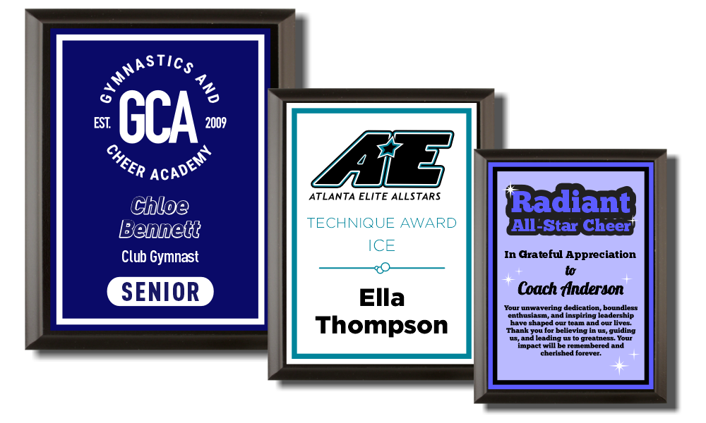 Cheerleading Plaques | A-1 Awards, Inc.