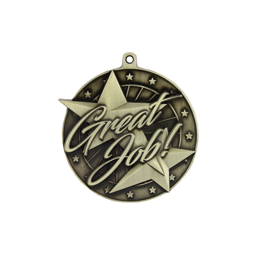 2-1/2" Great Job! Medal | A-1 Awards, Inc.